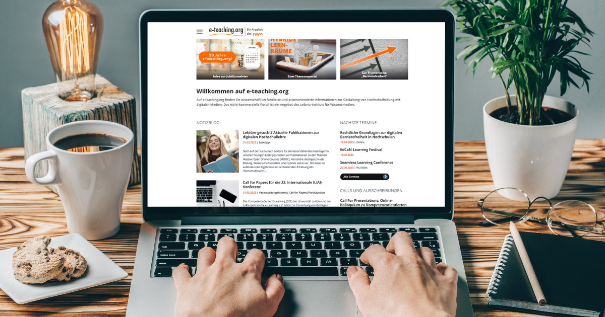 e-teaching.org-Website: neues Design und technisches Upgrade — e-teaching.org - Gestaltung von ...