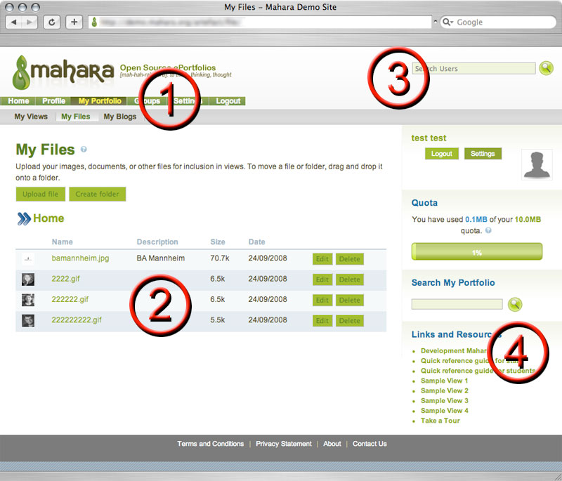 Mahara — e-teaching.org - Gestaltung von Hochschulbildung mit digitalen ...